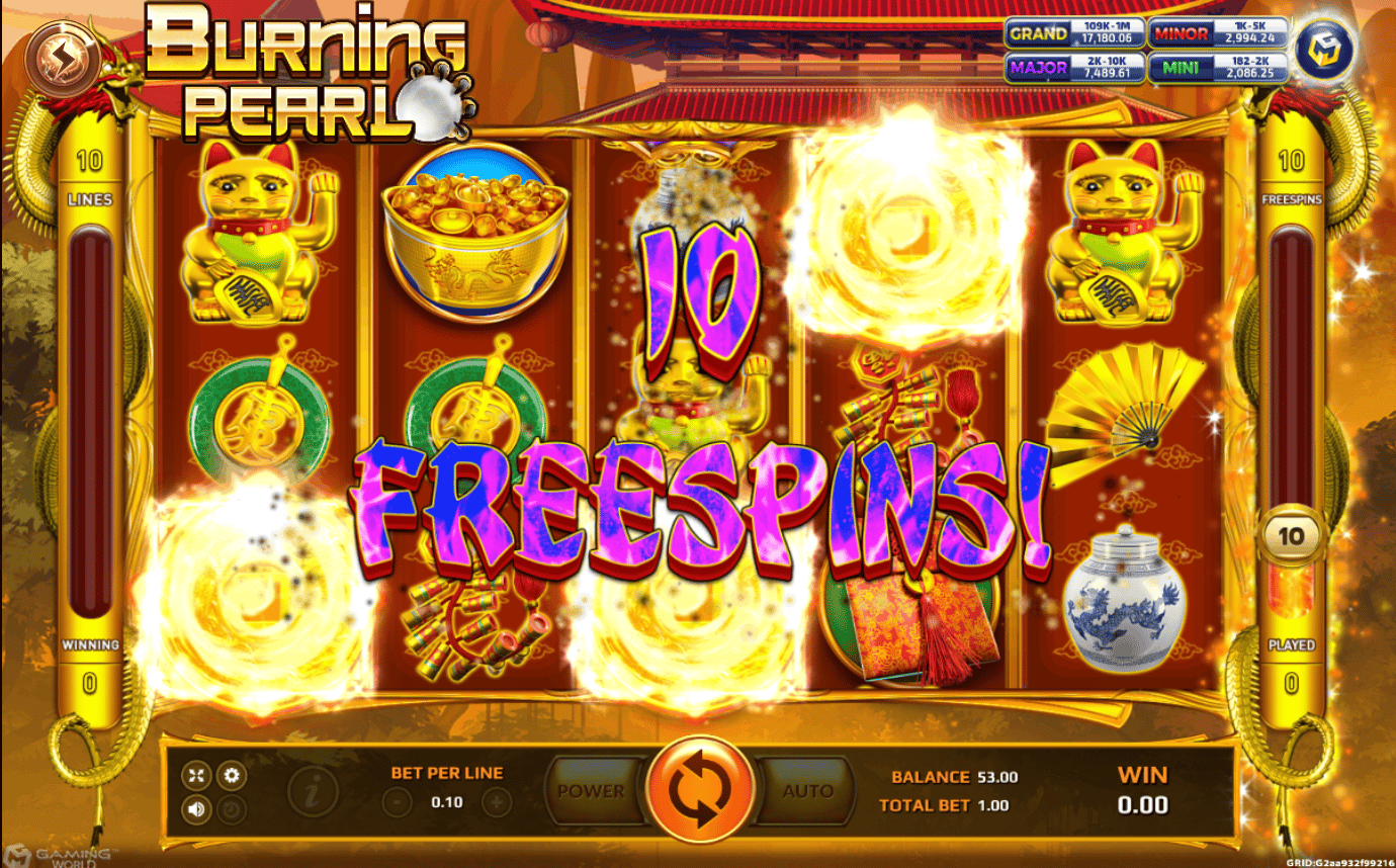 Burning Pearl - SlotXO