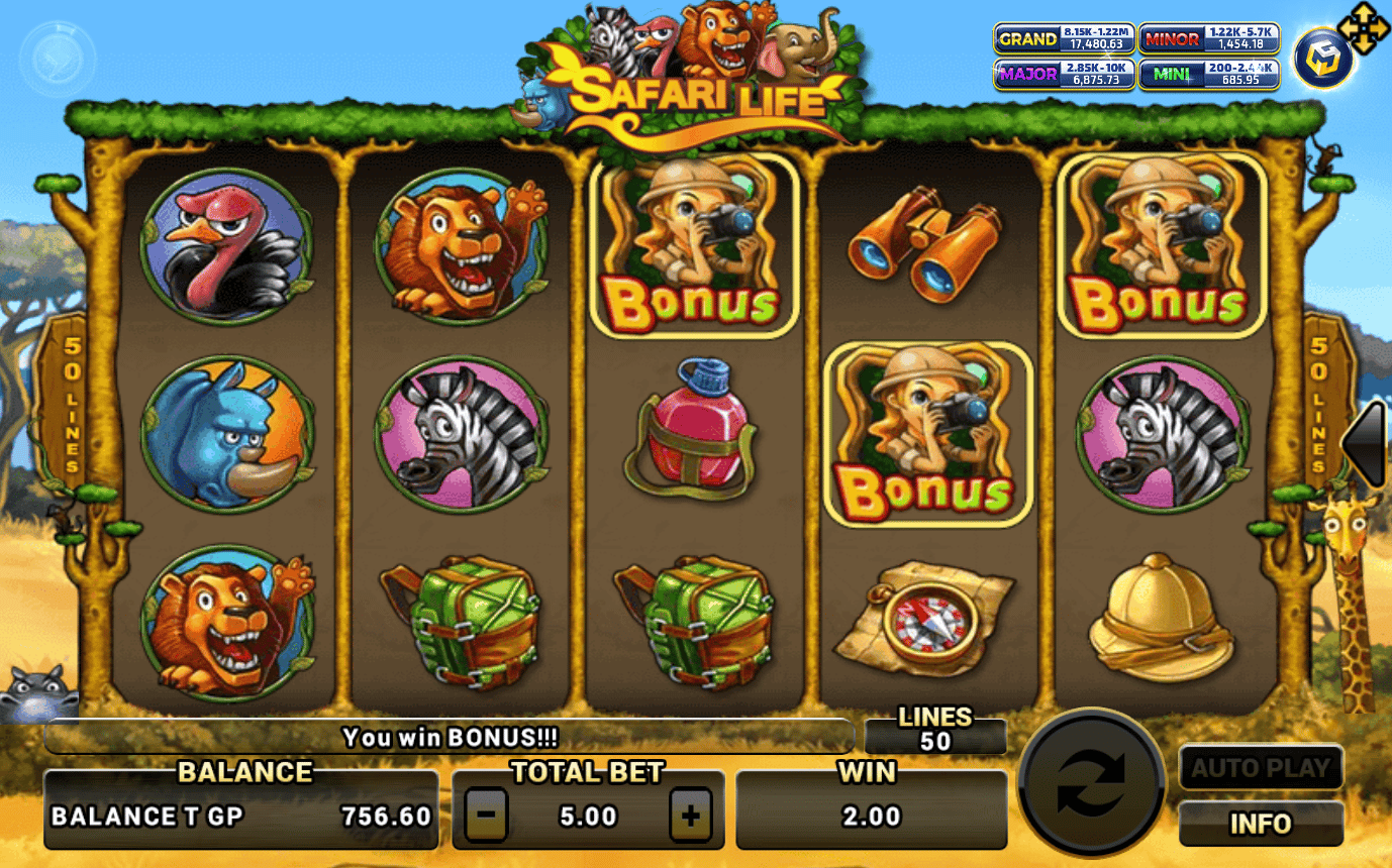 Safari Life - SlotXO