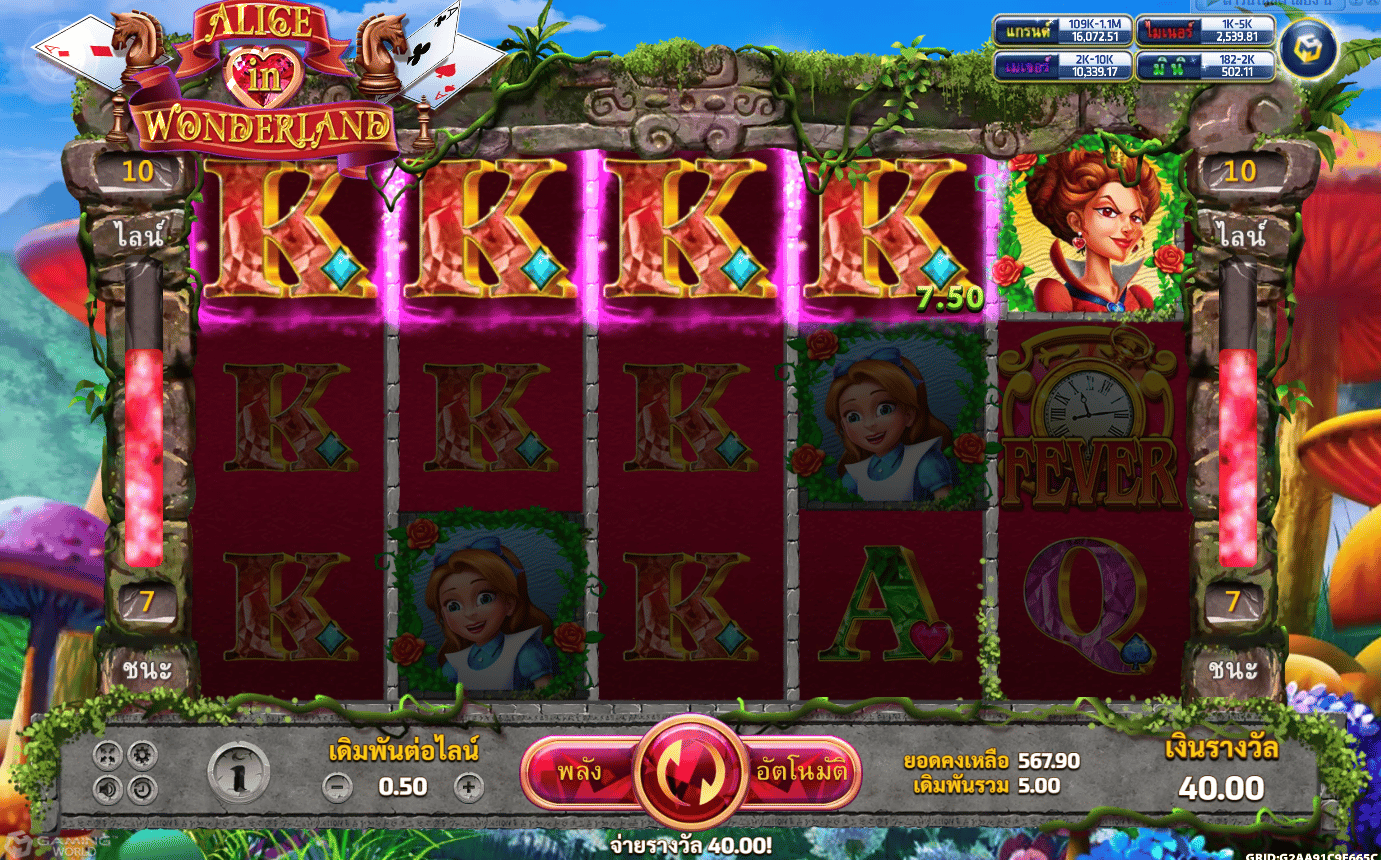 Alice In Wonderland - SlotXO